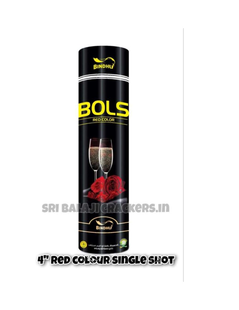 4 Red Colour Single Shot – Sri Balaji Crackers | Cracker shop in Vellore
